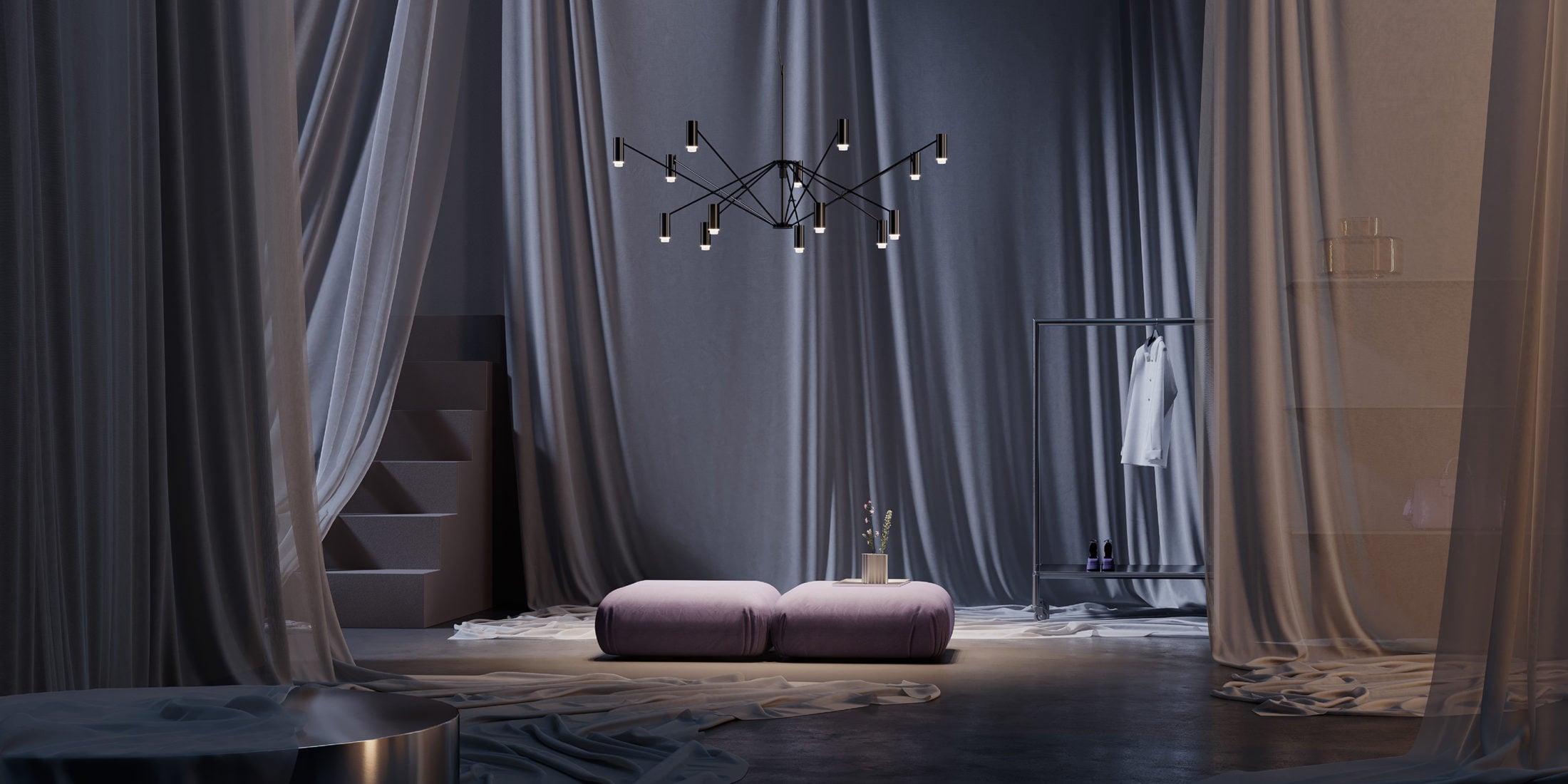 Indoor Pendant lamp - The W - Marset