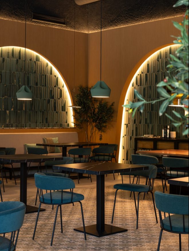 Lighting Project in Restaurant - AMA Restaurant - Marset USA